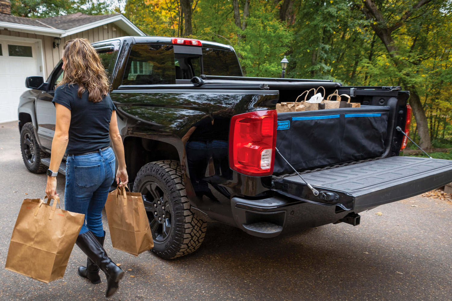 Tonneau Buddy | Under Tonneau Cover Storage | Tonneau Storage Box